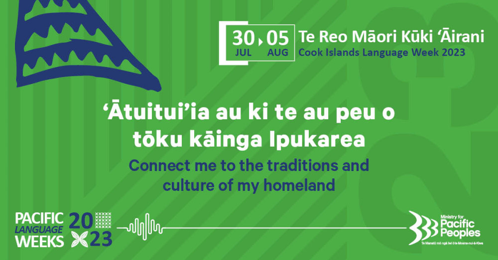Celebrate Cook Islands Language Week (30 July – 5 Aug) - Otago Polytechnic