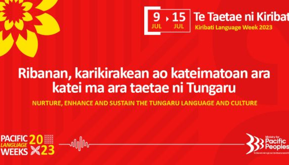 Celebrate Kiribati Language Week, Sun 9 – Sat 15 July - Otago Polytechnic