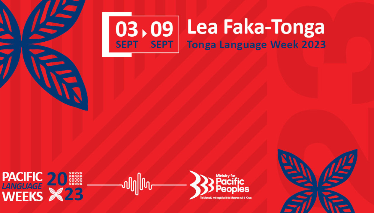Celebrate Tonga Language Week 3-9 Sept 2023 - Otago Polytechnic