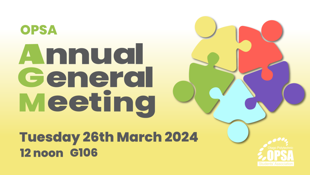 OPSA AGM - Otago Polytechnic